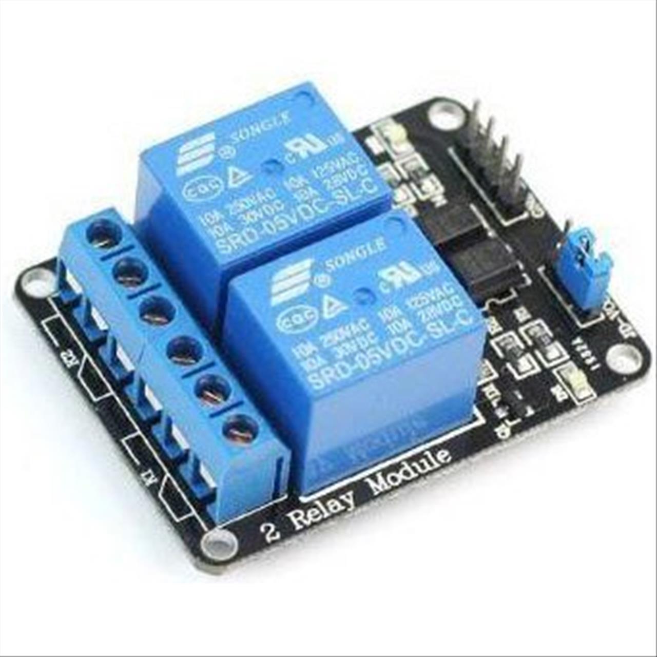 2-way Relay Module | Ηλεκτρονικά Μαυροματάκης